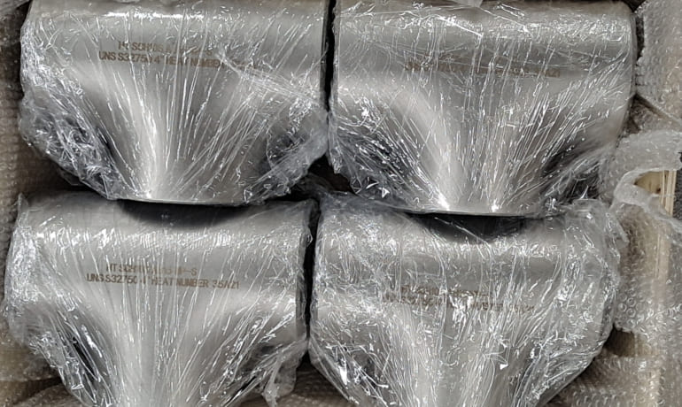 Tees ASTM A815 WPS UNS S32750, Tee 2507 EN 1.4410, Tees de acero súper ...